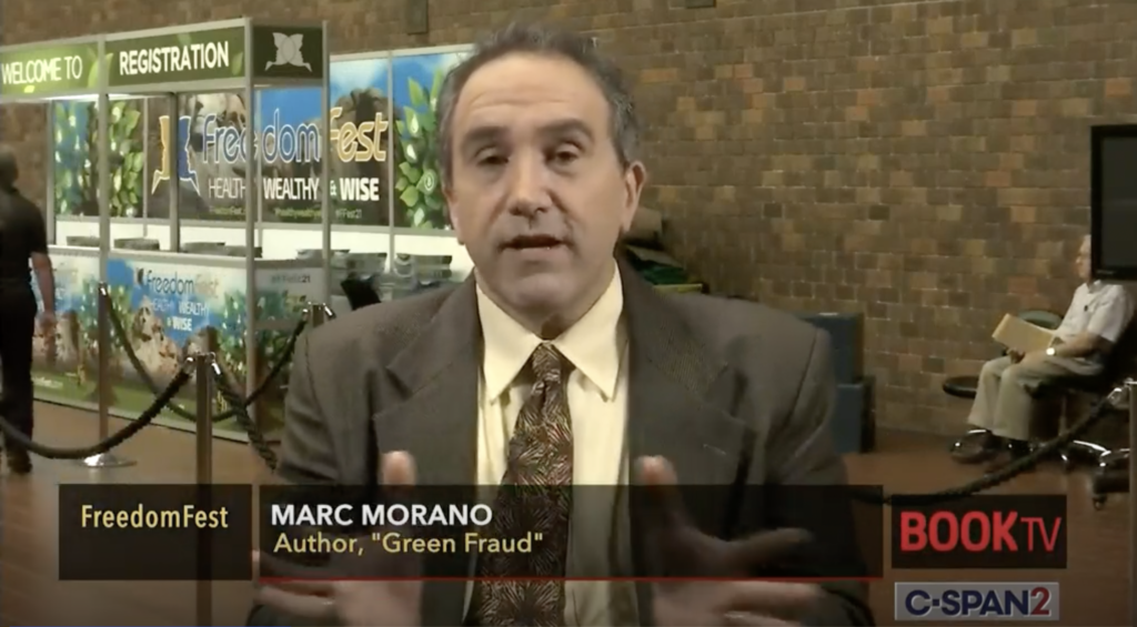 Watch: Morano featured on C-SPAN’s Book TV in 30 min interview: Green ...