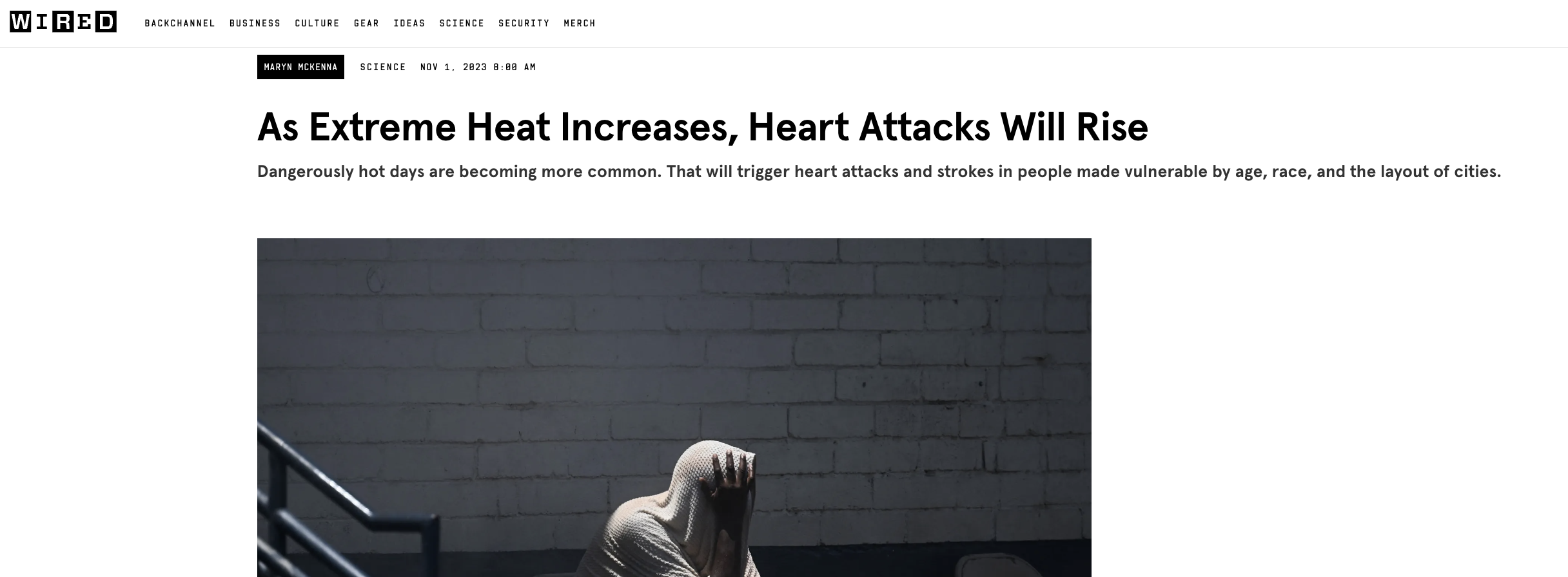 Claim: As Extreme Heat Increases, Heart Attacks & Strokes Will Rise ...