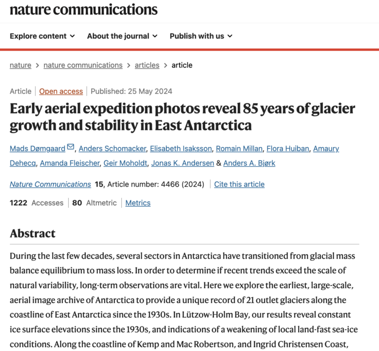 Antarctic ice expanding! New Study in journal Nature reveals ’85 years ...