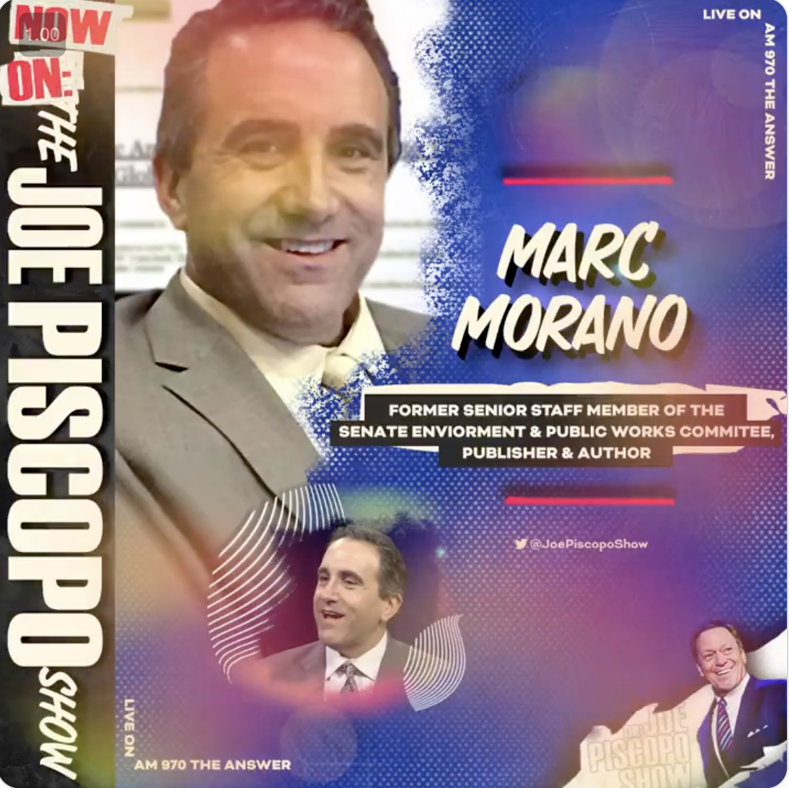 Listen: Morano on Joe Piscopo Show from COP29 in Azerbaijan on why the ...