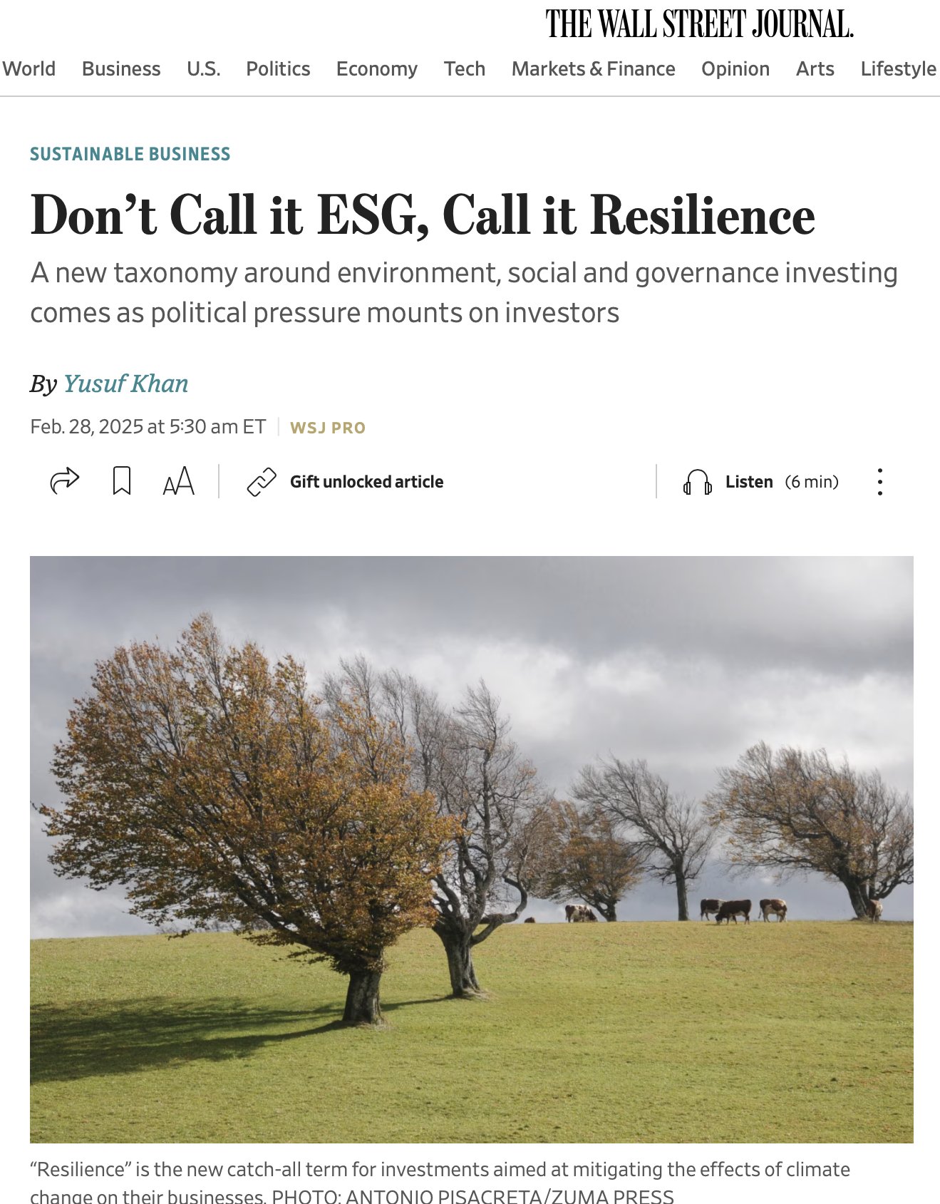 ‘Don’t Call it ESG, Call it Resilience’: New buzzword tries to pretty up energy fraud – Climate ...
