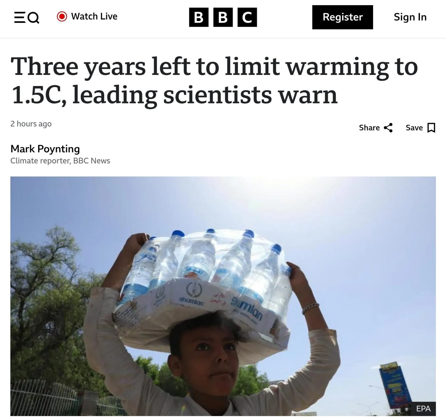 AOC was right after all!? BBC: ‘Three years left to limit warming to 1 ...