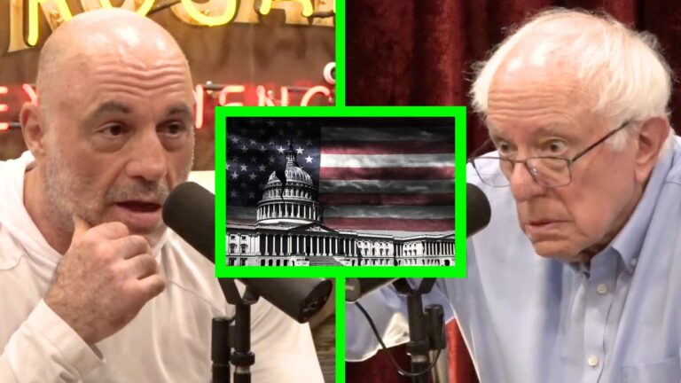Watch: Joe Rogan confronts Sen. Bernie Sanders with WaPo chart showing ...
