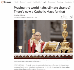 Pope Leo XIV prays for the ‘conversion’ of climate-change skeptics ...