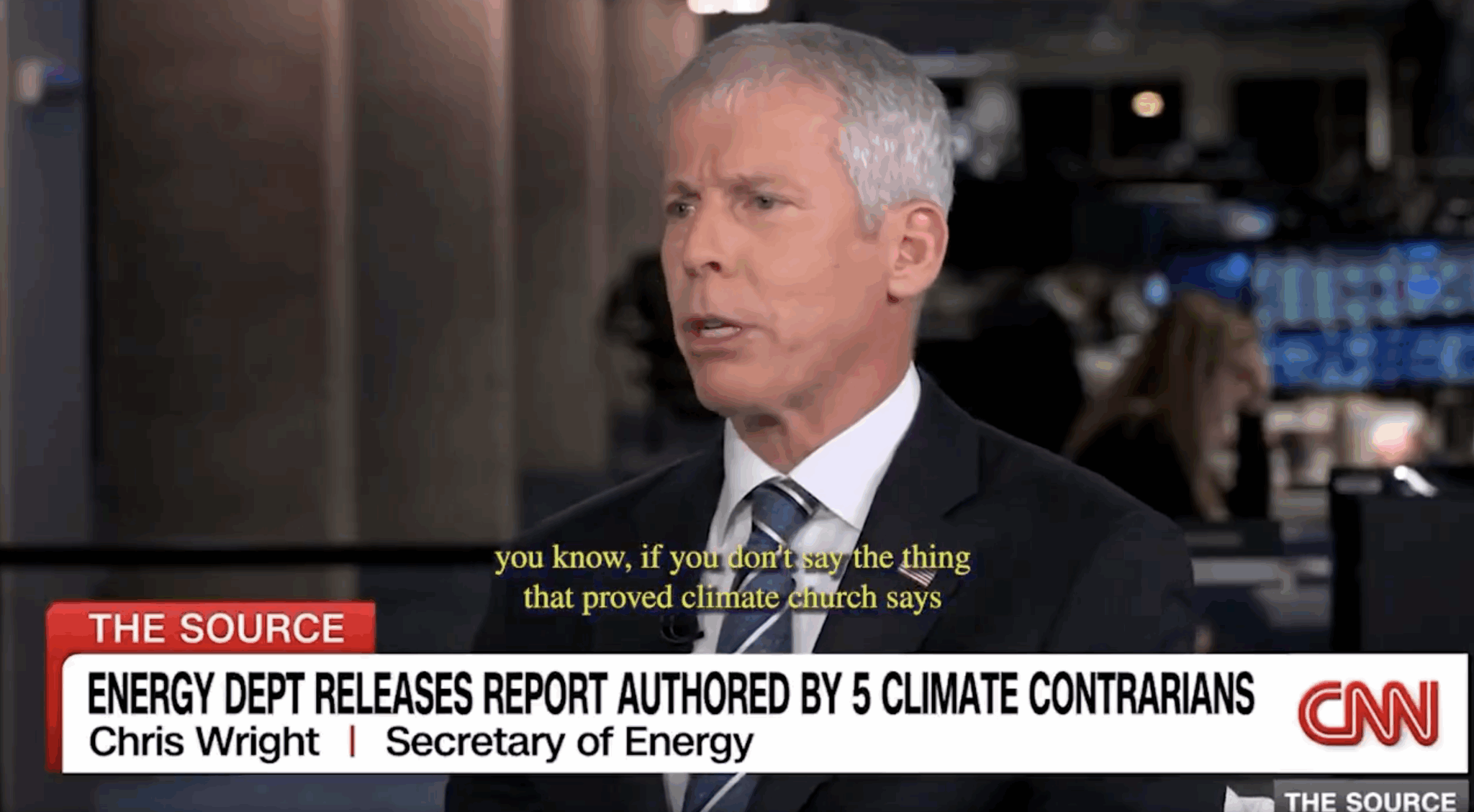 Energy Sec. Chris Wright on CNN demands ‘real debate’ about climate change: We have to ‘get away ...