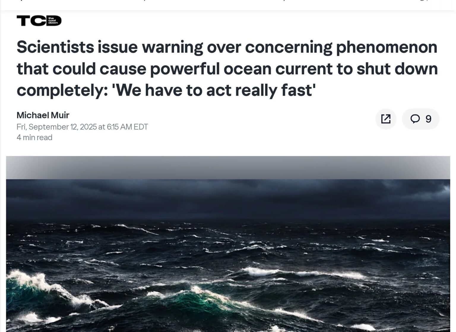 Dire climate warning! Scientists issue warning over concerning phenomenon that could cause ...