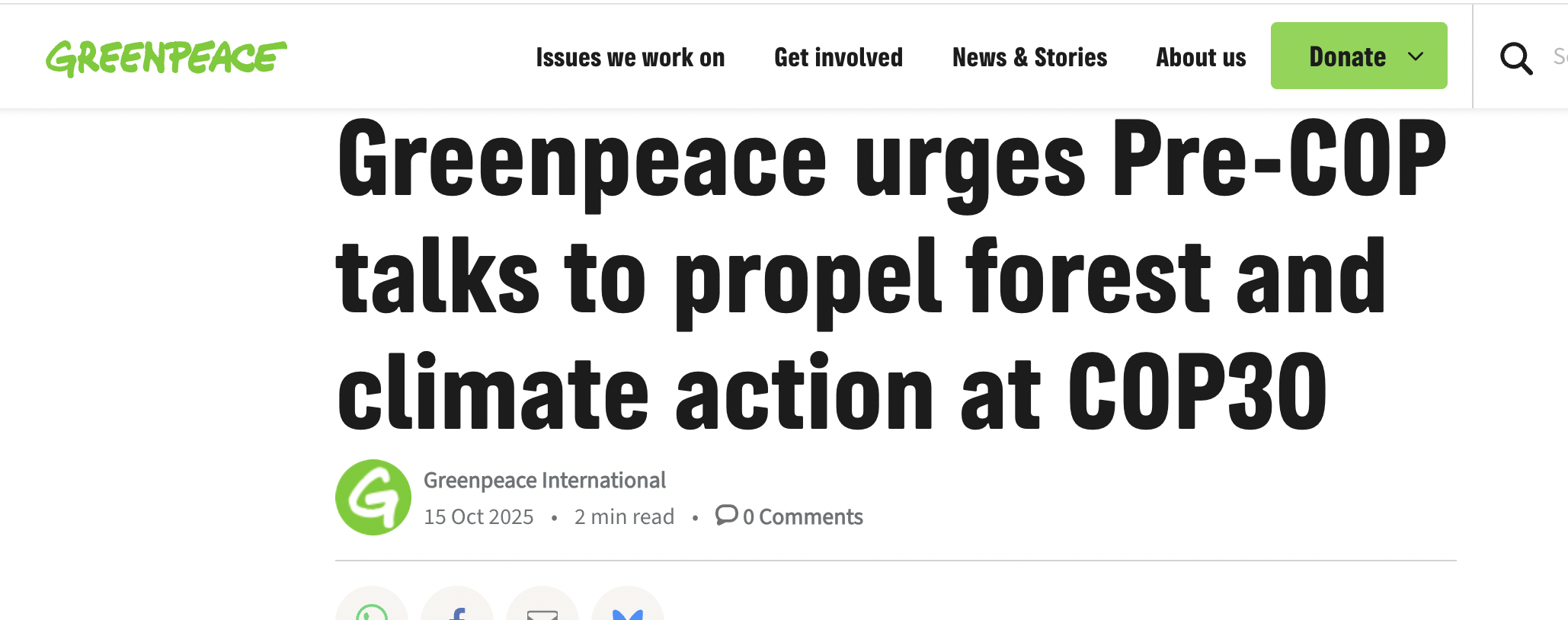 CLEAR-CUT 30: UN climate summit COP30 clear-cuts 100,000 Amazonian ...