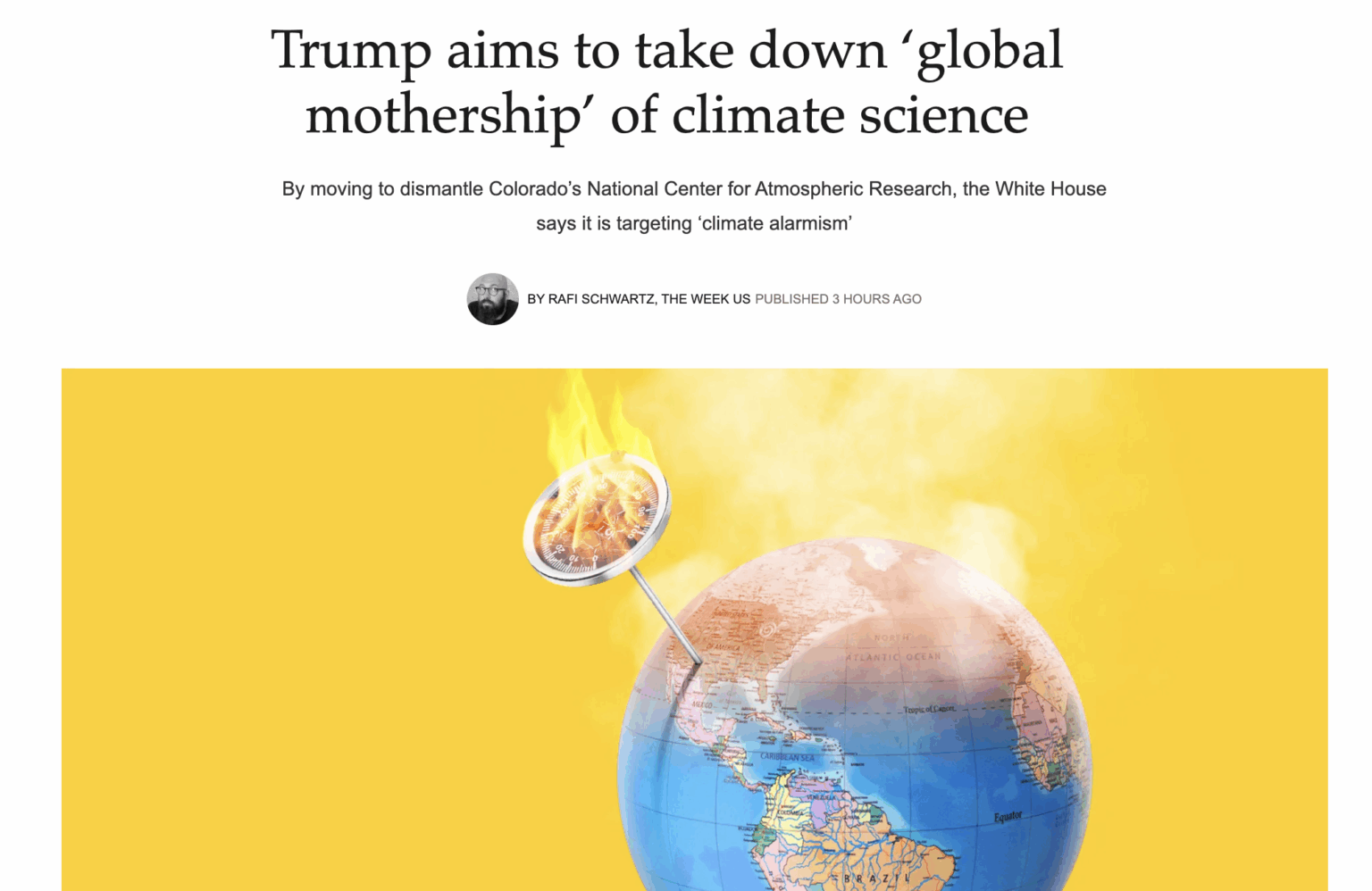 Mag: Trump aims to take down ‘global mothership’ of climate science ...